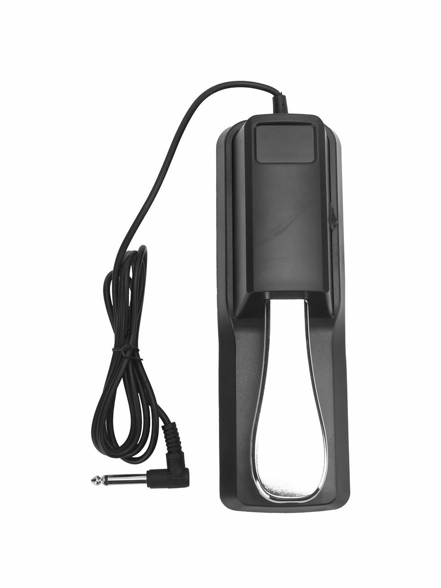 Универсальная сустейн-педаль для электропианино, MIDI-клавиатуры и синтезатора совместима с большинством инструментов и музыкальных устройств