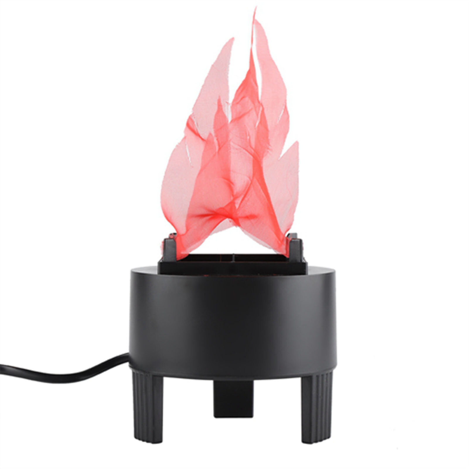 Светодиодный эффект пламени, черное основание, имитация огня, чаша для вечеринки, украшение, свет для бара, KTV, дискотека, светодиодный свет пламени