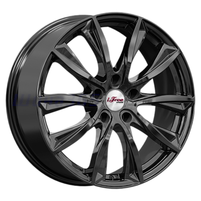 Литой колесный диск iFree Каzантип (КС684М) 7,5x18/5x108 ET35 D67,1 BK