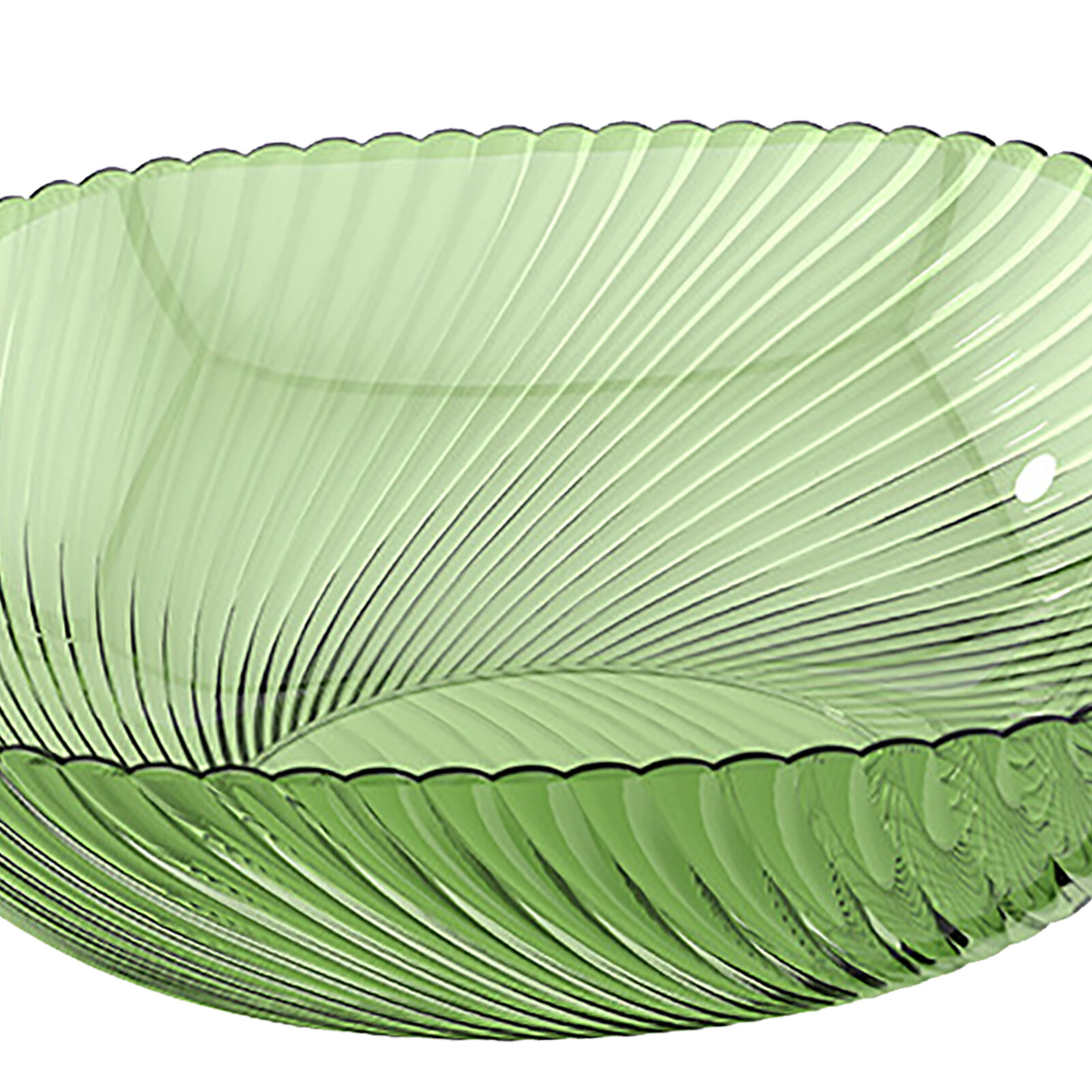 Фруктовая чаша Роскошная Изысканная Вместительная Вместимость Легко моется Центральная чаша для закусок Конфеты Темно-зеленый