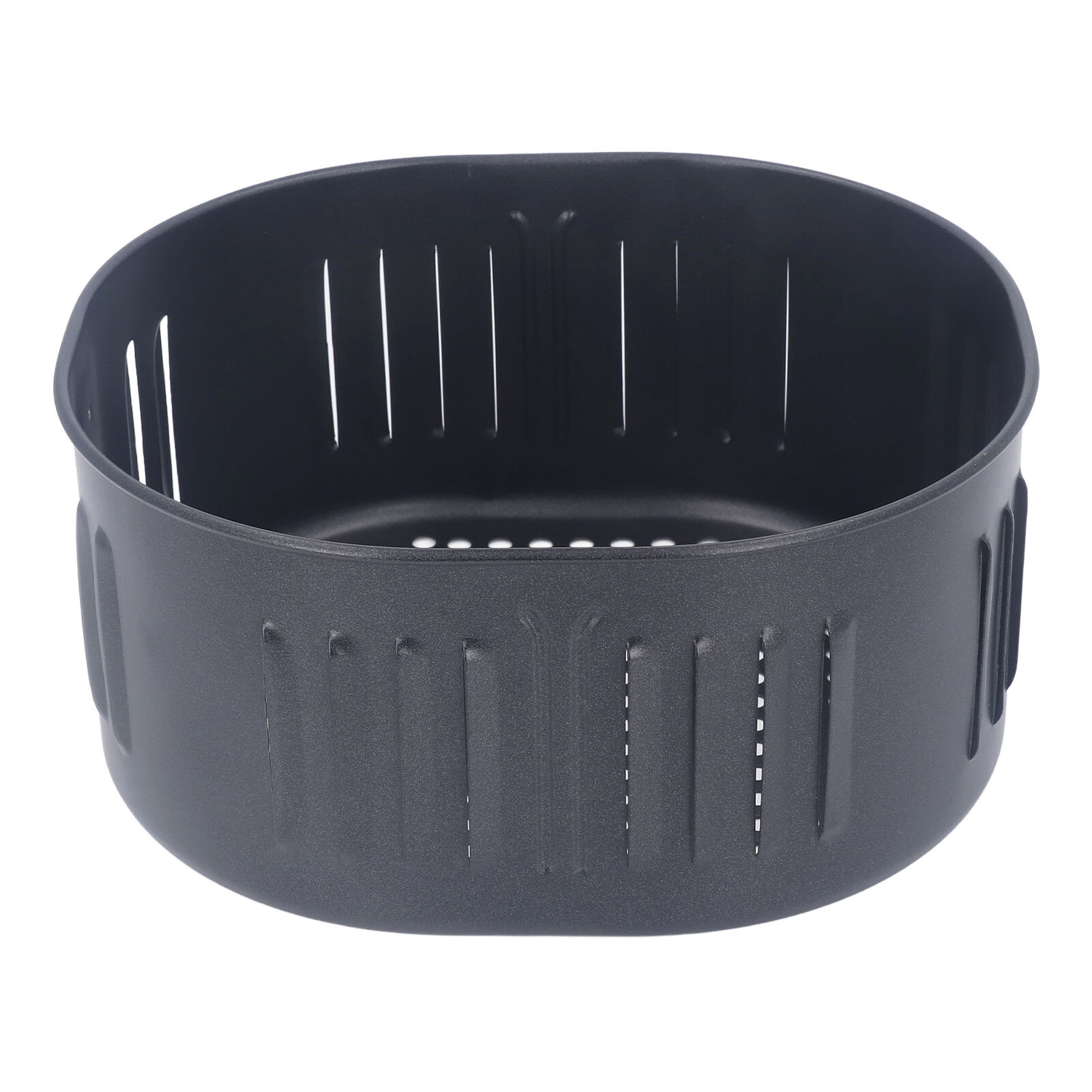 Запасная корзина для фритюрницы Аксессуары для фритюрницы объемом 5,5 л Корзина для жарки с антипригарным покрытием Корзина для слива масла Черная