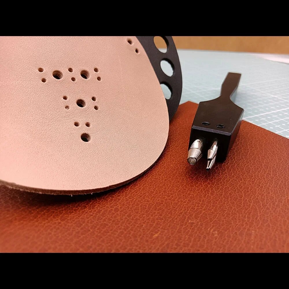 Пробойка для кожи Baver Leather Craft 3/5/8 отверстий 3 holes