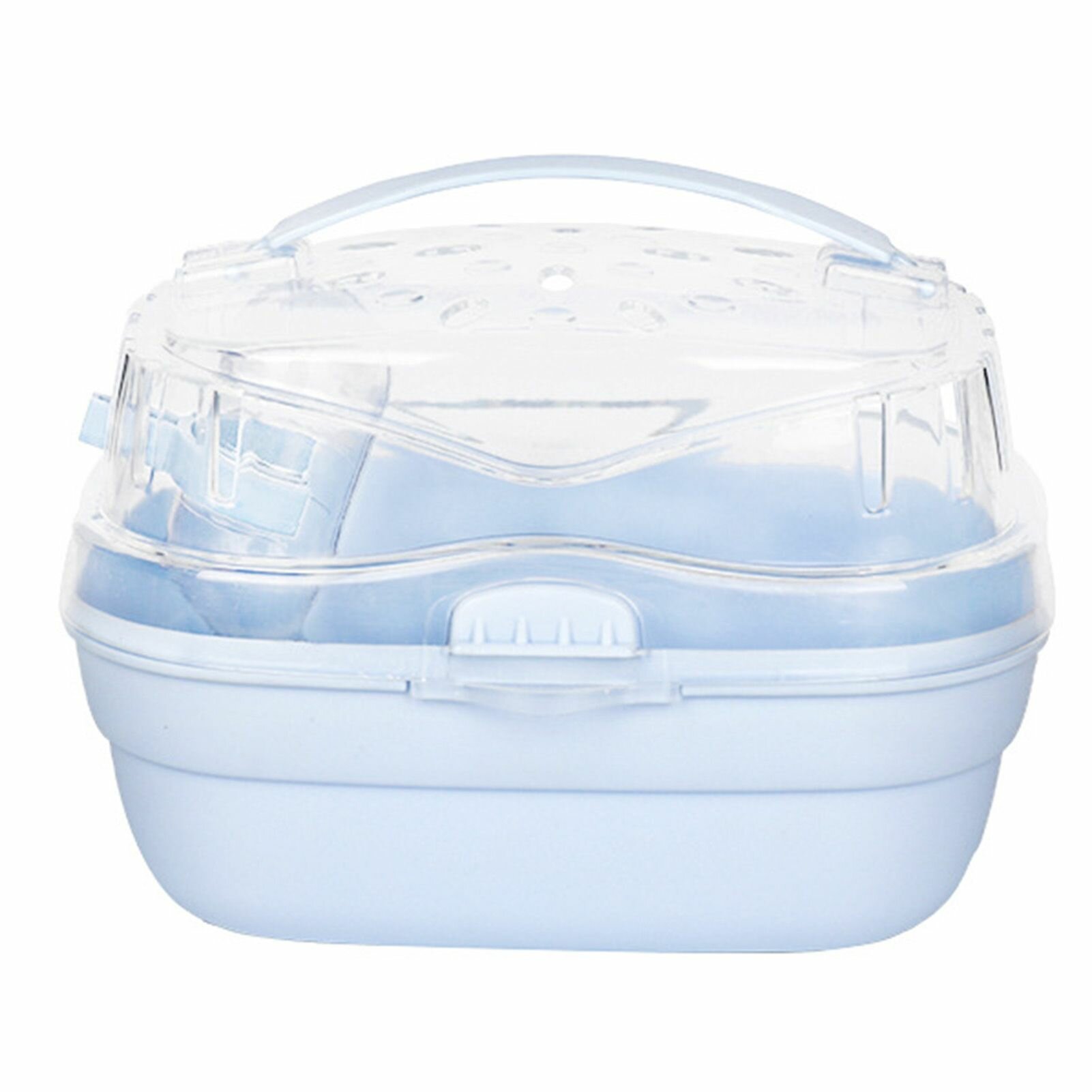 Портативный переносной контейнер для хомячков, легкий, большой объем, подходит для выездов, материал пластик, 20x16x15 см