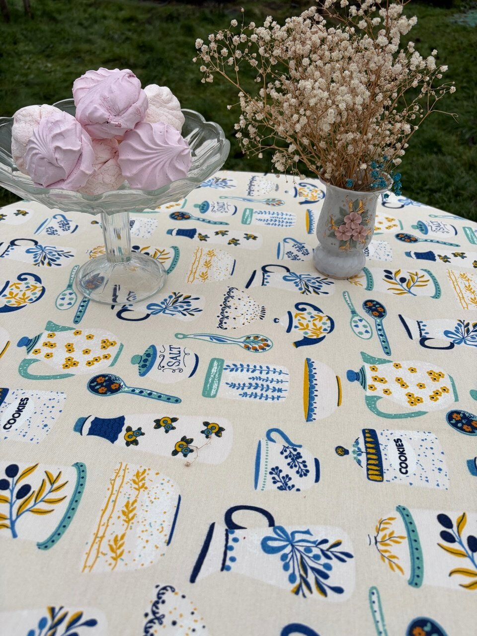 Скатерть из ткани Duck с водо- и грязеотталкивающими свойствами с тефлоновой пропиткой 140*170