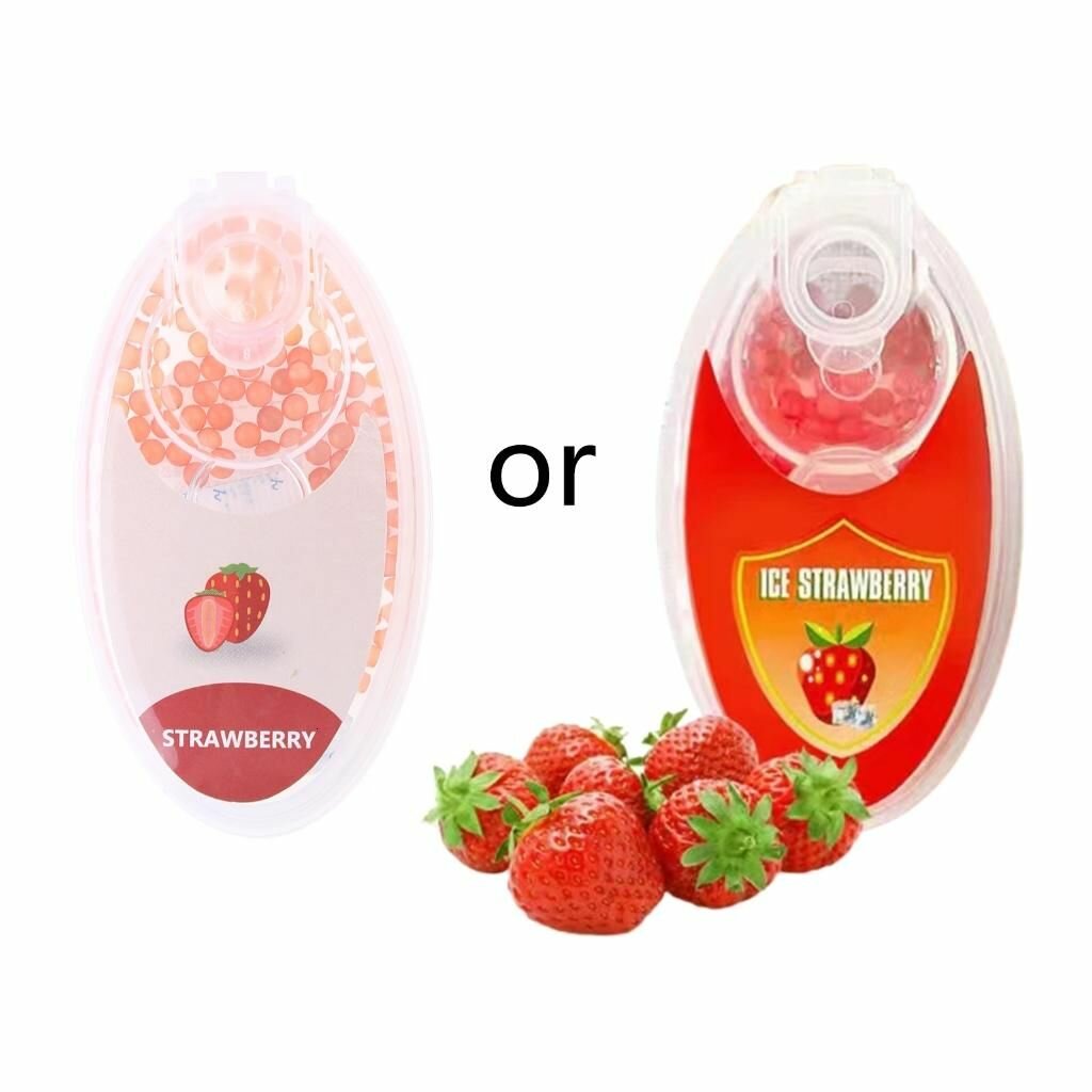 Средство для очистки воздуха, (100 капсул) маска для лица в виде шариков (жидкая)-Клубничная