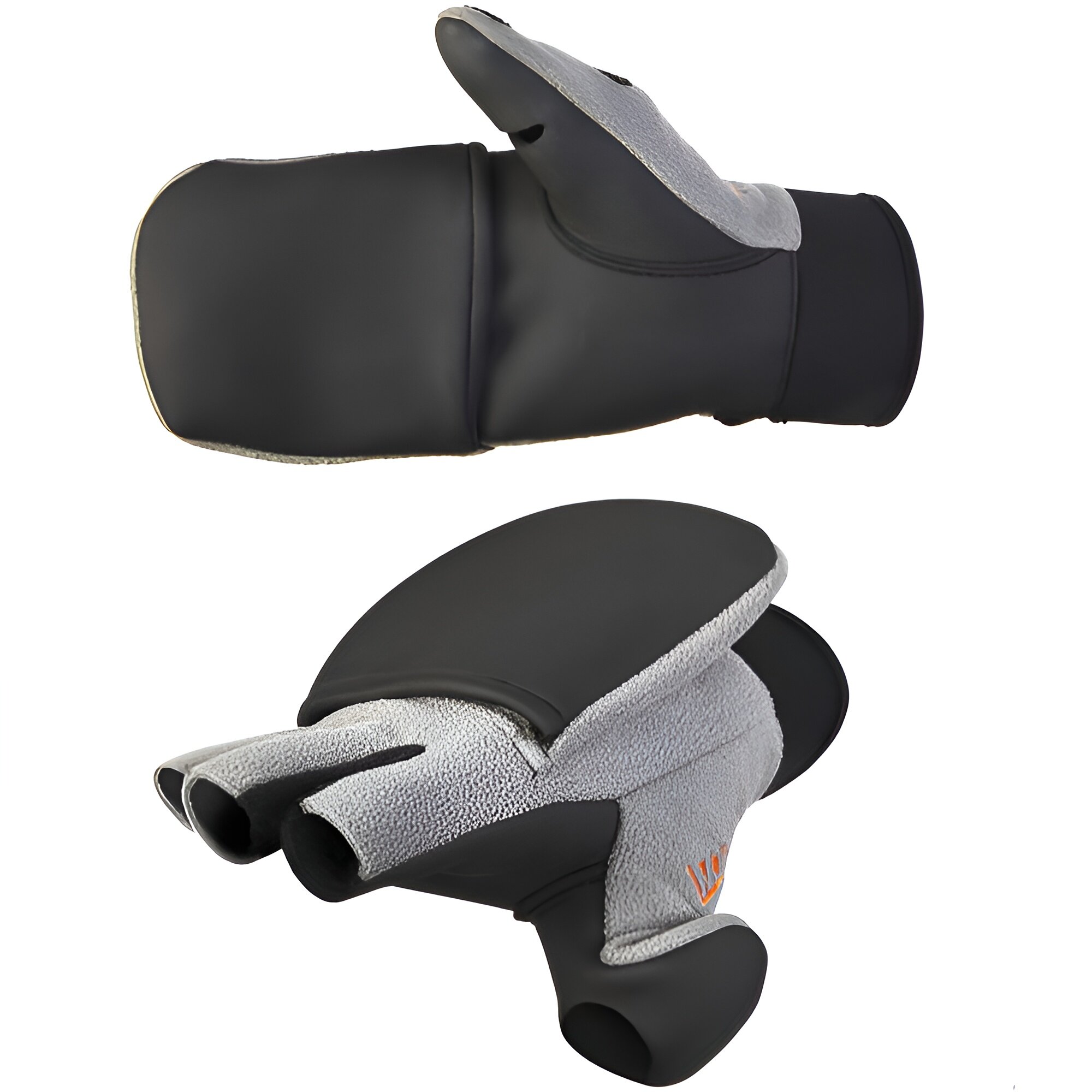 Перчатки-варежки мужские Norfin HELIUM, размер XL, серый/черный