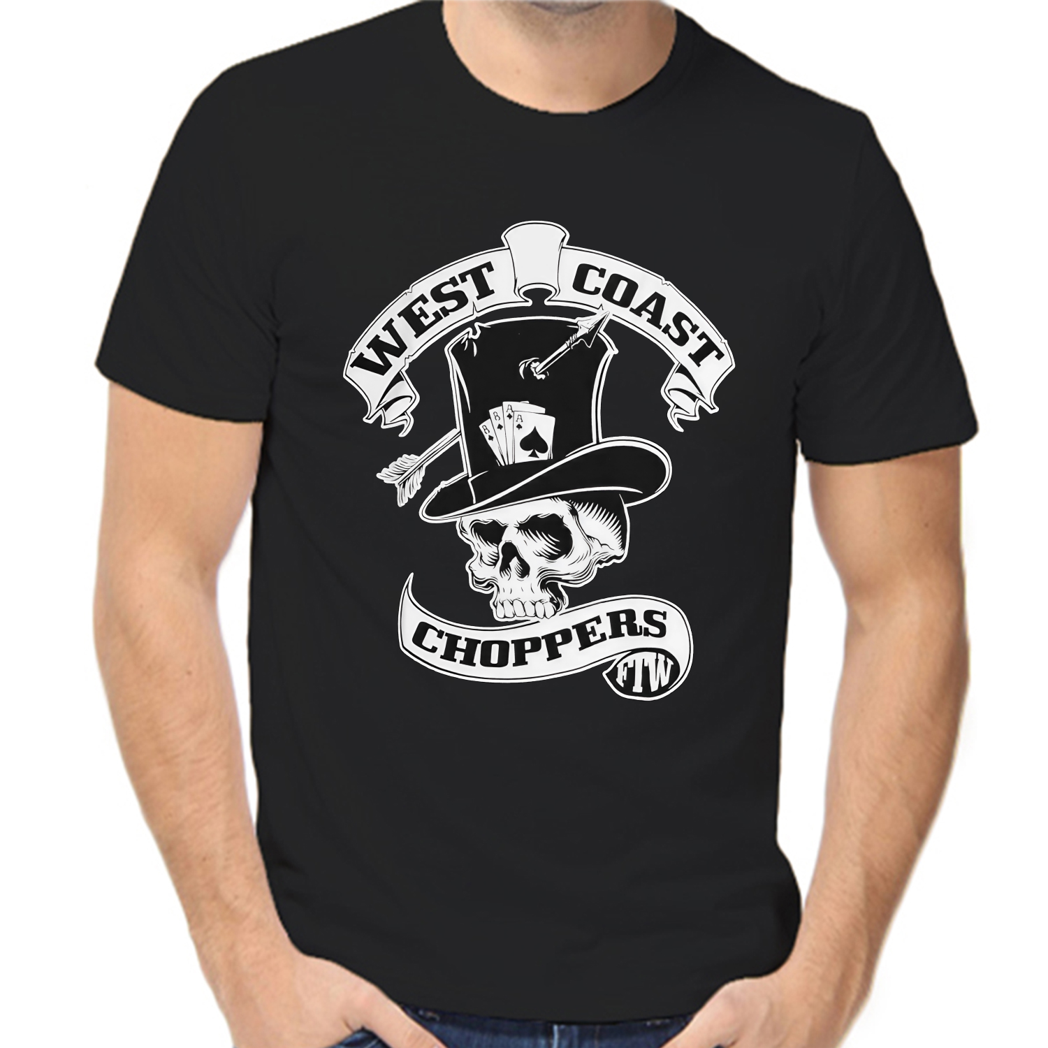 Футболка west coast choppers