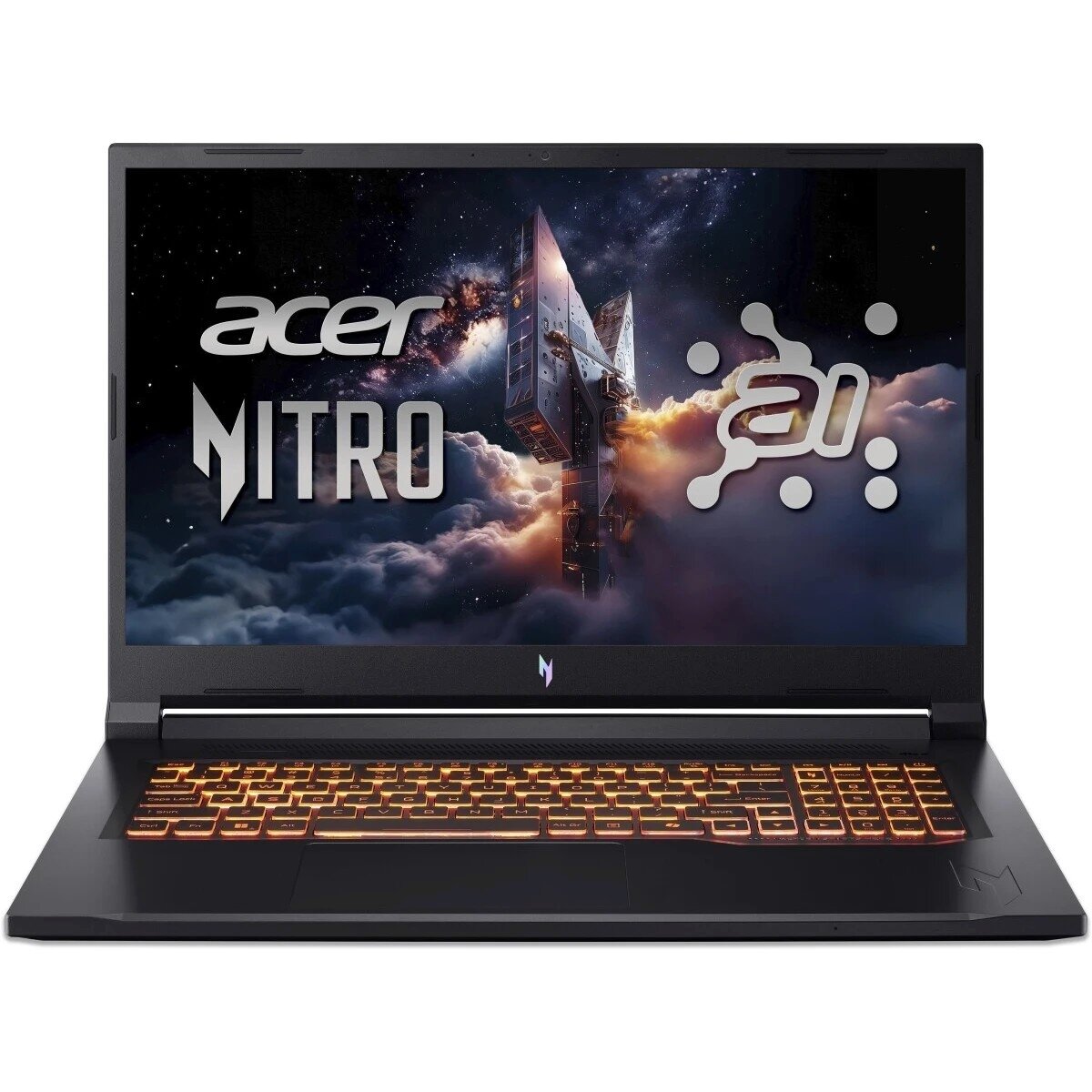 Ноутбук Acer Nitro V 17 AI ANV17-41-R0P2 NH. QYVCD.006 Black 17.3" FHD Ryzen 7 260/ 32Gb/ SSD1Tb/RTX 5060 8Gb/noOs