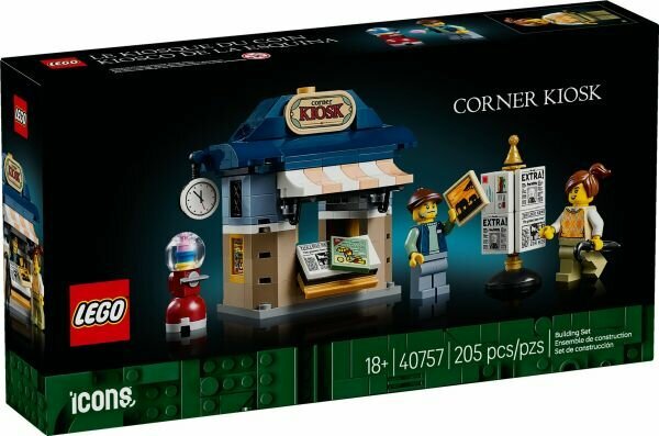 Lego 40757 Icons Газетный киоск