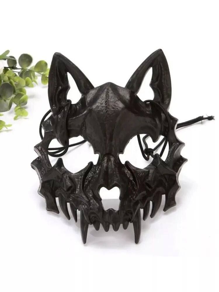 Маска костяной волк страшная для квадроберов