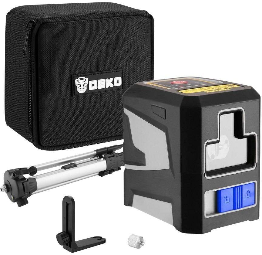 Уровень лазерный DKLL12 SET 2 DEKO, 065-0100