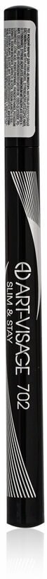 Подводка для глаз Art-Visage "Slim & Stay", водостойкая, черная
