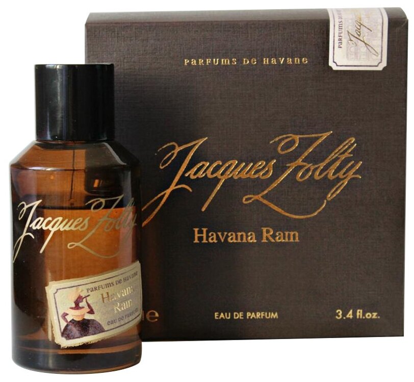 Jacques Zolty Havana Rain парфюмерная вода 100мл