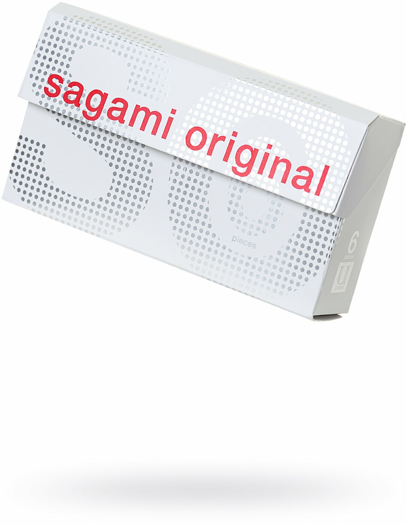 Презервативы Sagami, original 0.02, полиуретан, ультратонкие, 6 шт.