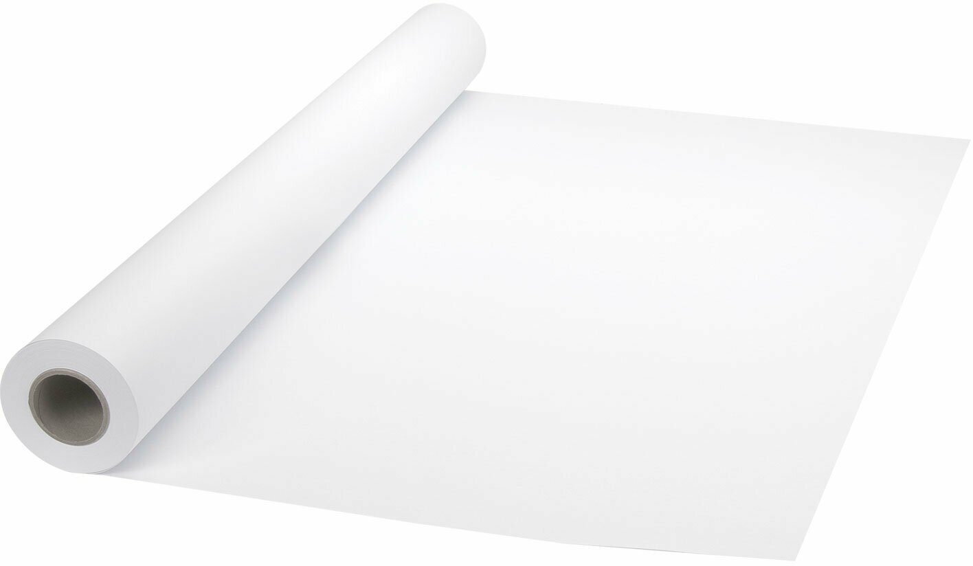 Упаковка 5 шт. Бумага широкоформатная рулон для плоттера, 914 мм х 50 м х втулка 50,8 мм, 80 г/м2, белизна CIE 146%, BRAUBERG, 110458