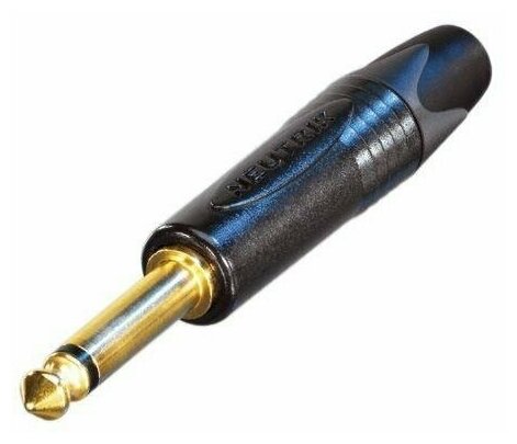 Neutrik NP2X-B - разъем Jack 6.3мм (моно) штекер 14.5 мм