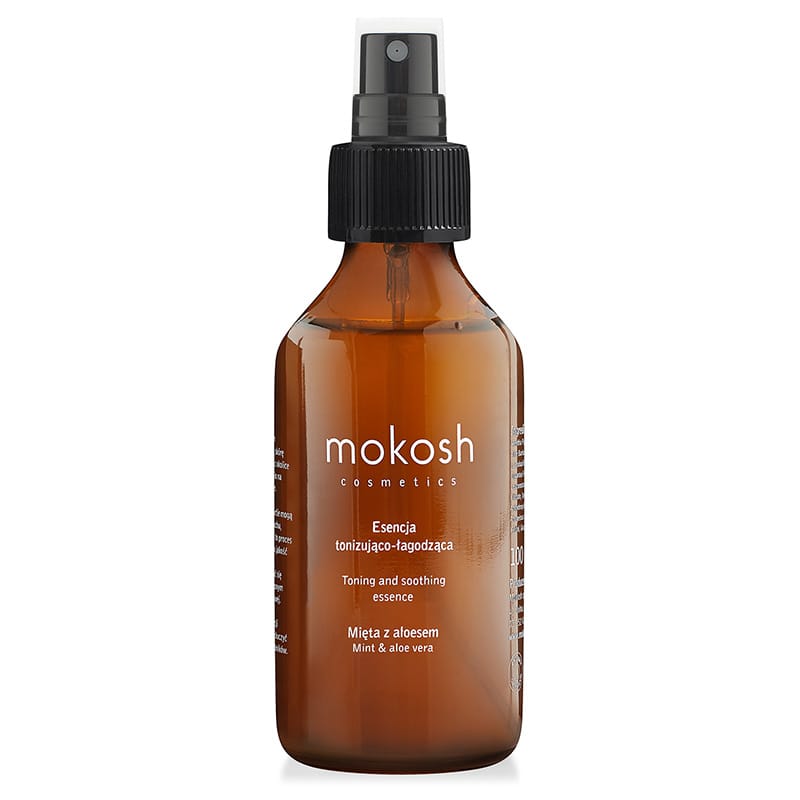 Эссенция для ухода за кожей Mokosh Toning & Soothing Essence Mint & Aloe Vera Успокаивающе-тонизирующая эссенция - мята с алоэ 100 мл