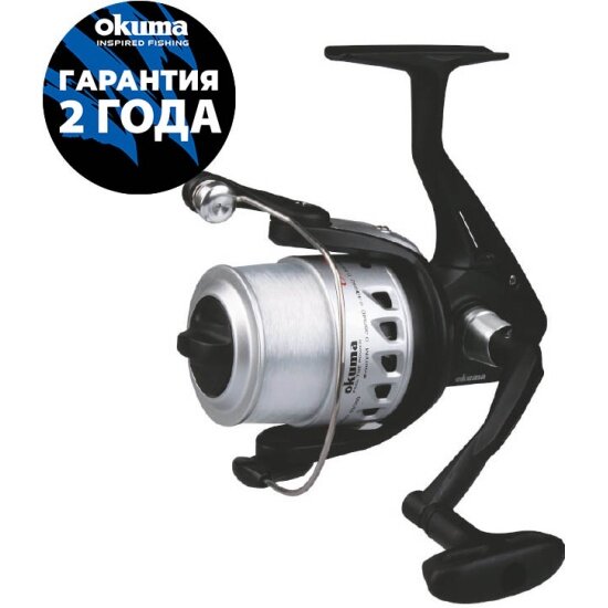 Катушка Okuma Electron 180 Rear Drag + доп. Шпуля + леска