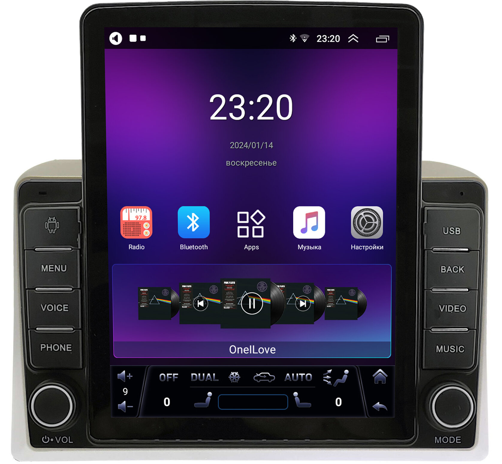 Штатная магнитола Canbox GTR095-9-549 Nissan Serena 3 (C25) 2005-2012 (авто с цветным экраном) Android 10 (QLed, 4/64, DSP, CarPlay)