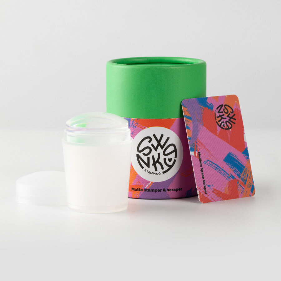 Штамп матовый Swanky Stamping, в тубусе