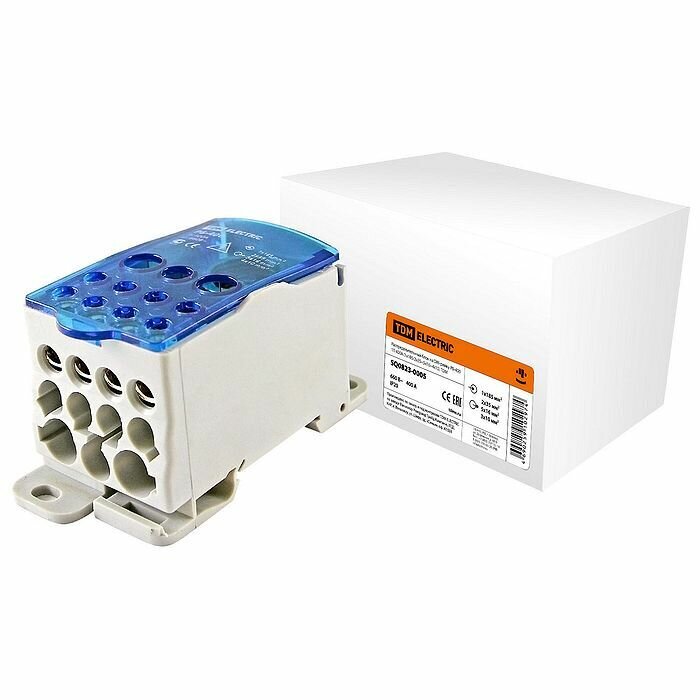Распределительный блок TDM на DIN-рейку РБ-400 1П 400А SQ0823-0005