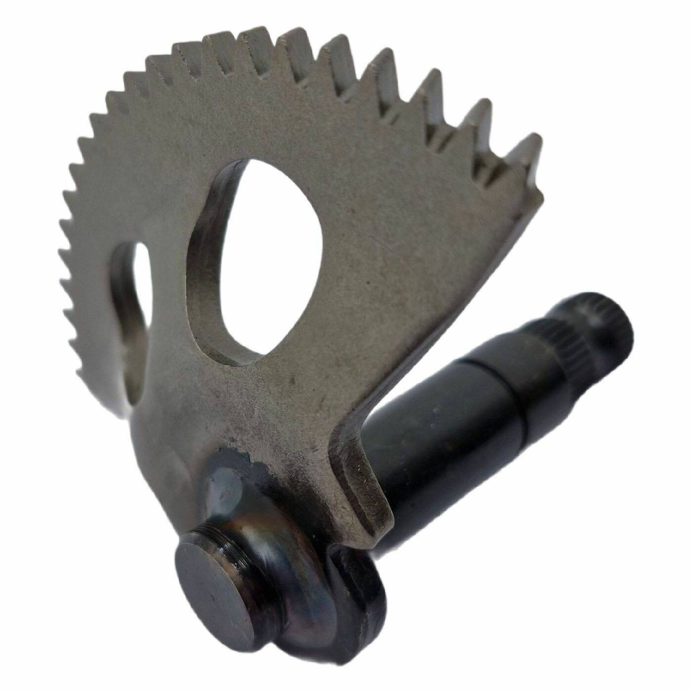 Сектор заводной (полумесяц) JOG 90, 2T Stels 50 (+пружина, втулка) "BEEZMOTO"