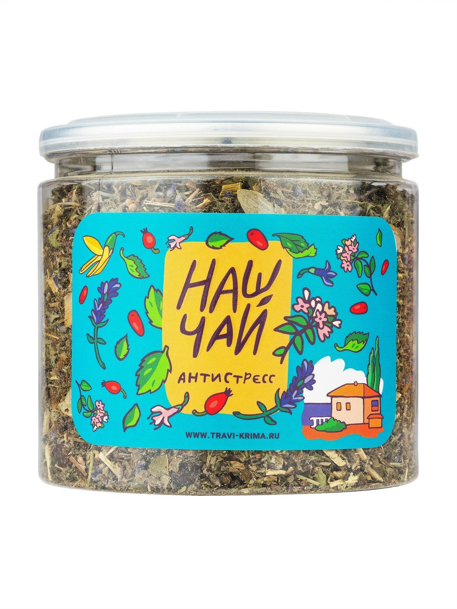Травяной чай "Наш Чай" Антистресс в банке, 90г