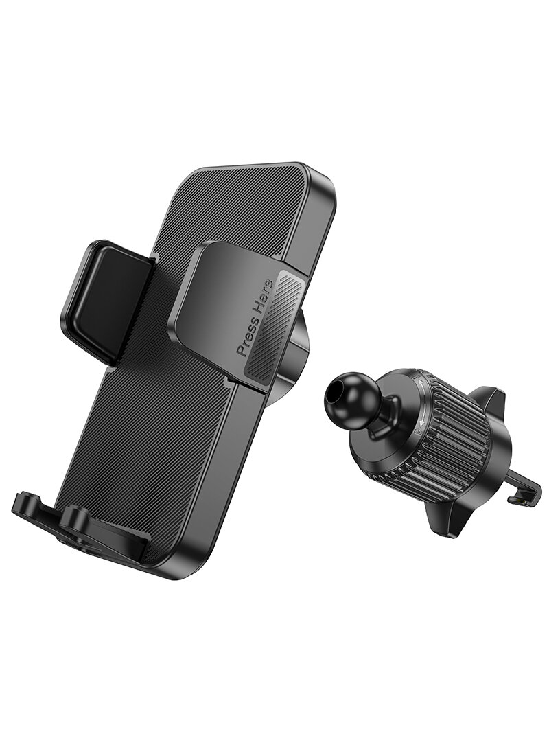 Держатель в авто HOCO H36 Cheetah на решётку вентилятора черный