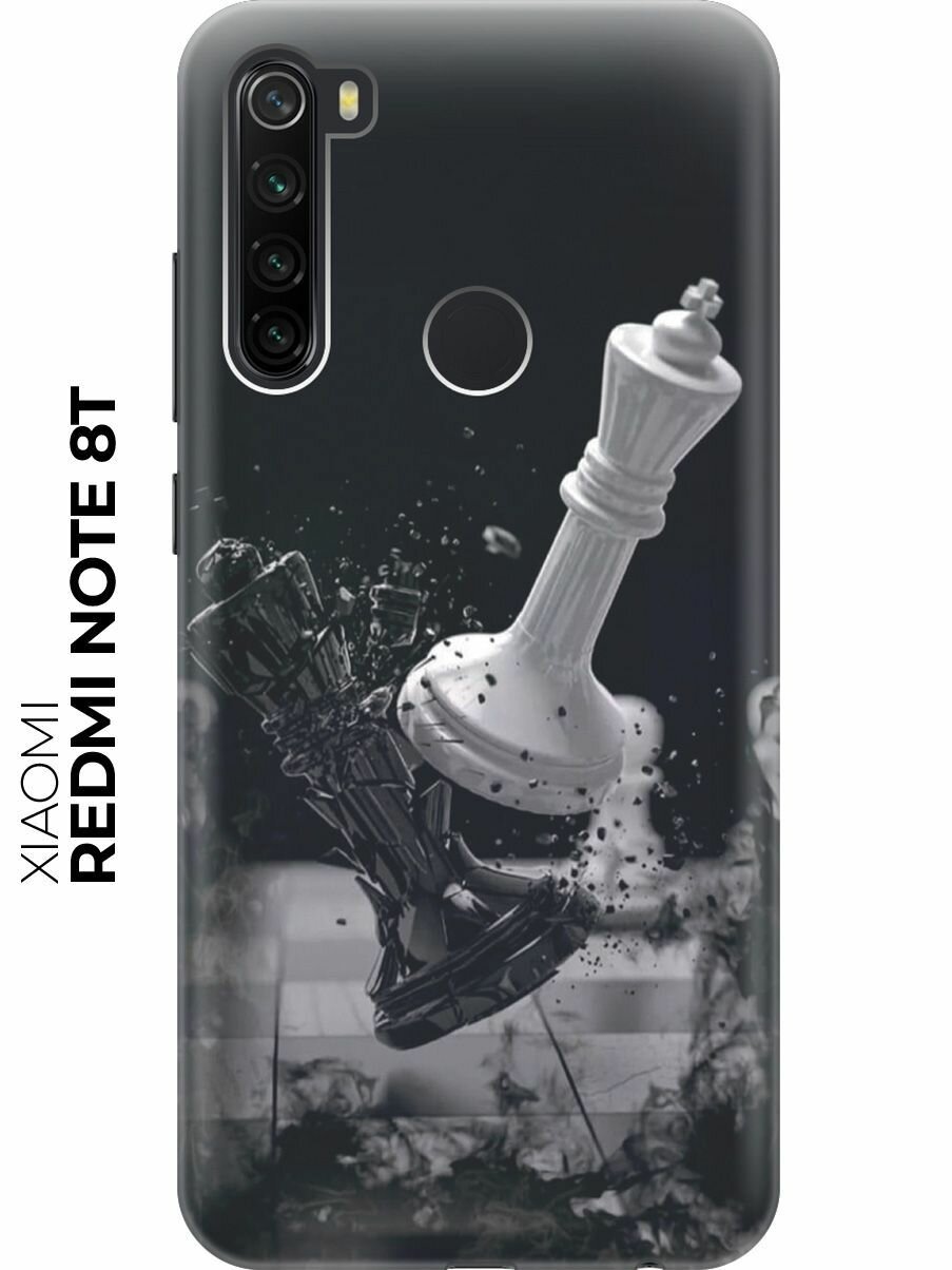 Силиконовый чехол Шах и мат на Xiaomi Redmi Note 8T / Сяоми Редми Ноут 8Т