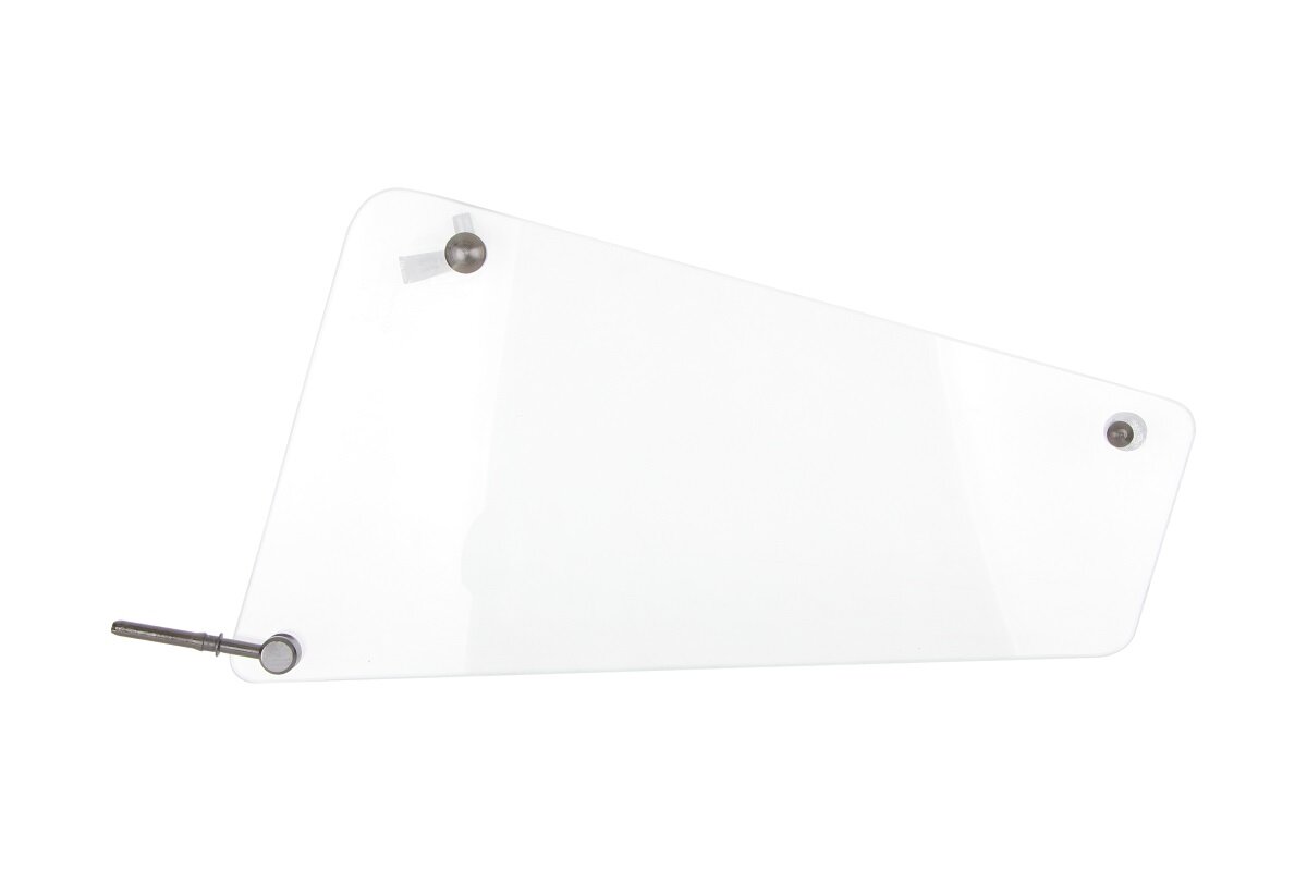 Форточка Камаз сверленая левая в сб.