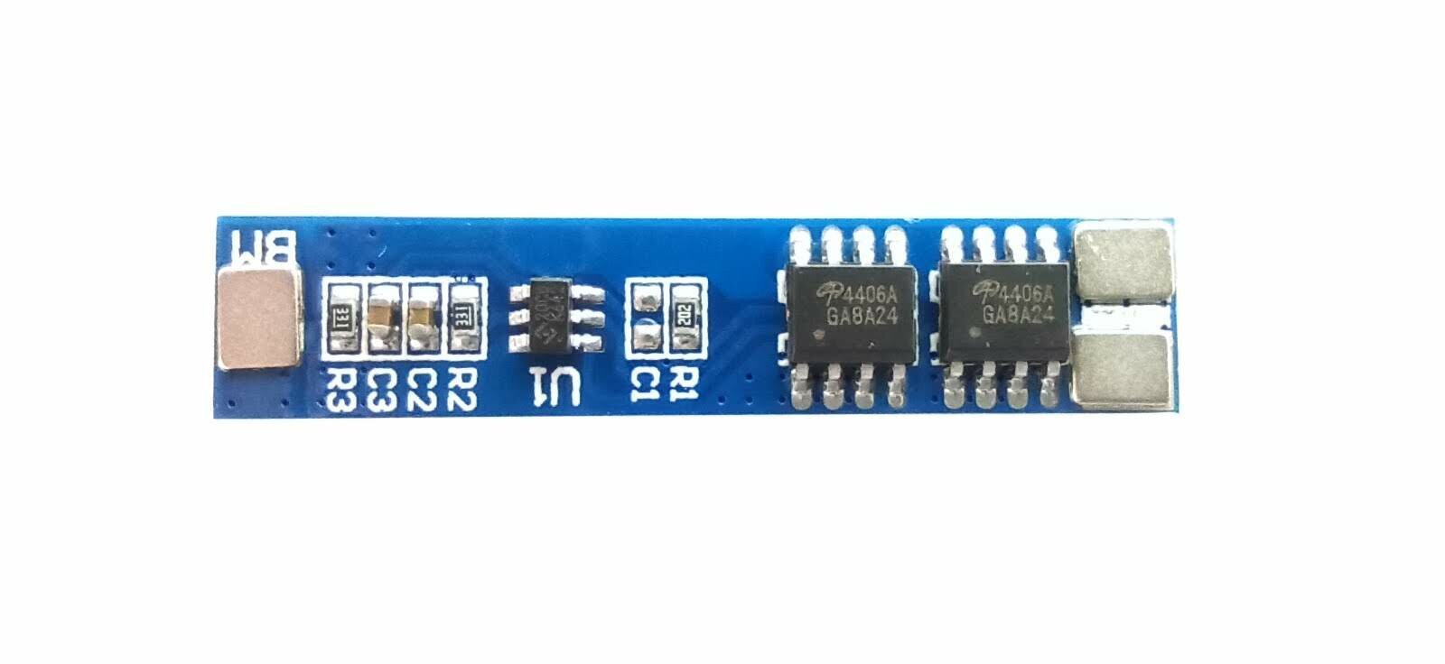 Контроллер заряда-разряда для Li-pol батерй, 2 ячейки, до 3A