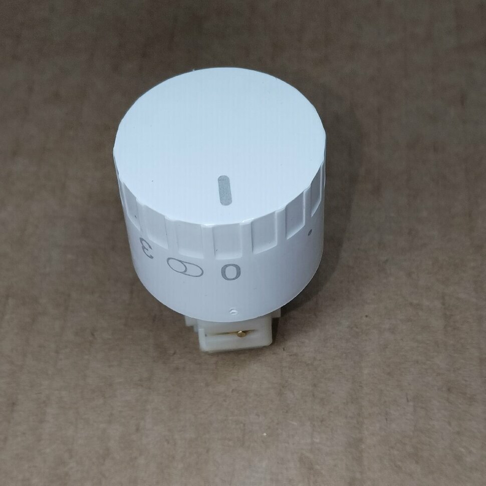 Ручка управления конфоркой для плиты Hansa белая (с расширением 2 зоны) 9066840