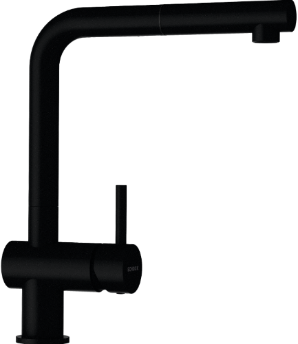 Смеситель для кухни Schock Epos-D full color, Cristadur, выдвижной излив пуро 710694