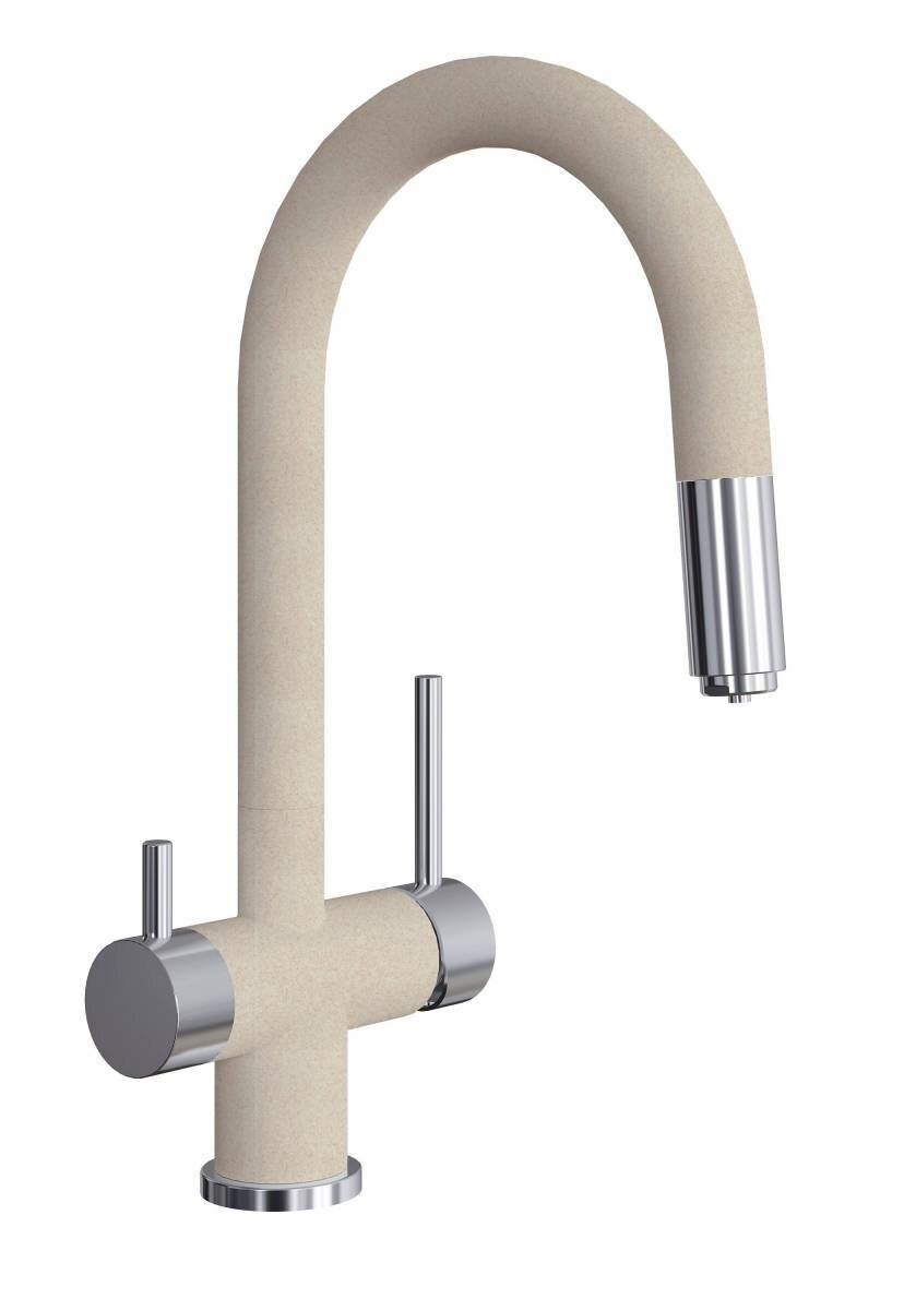 Смеситель для кухни Florentina маэстро бежевый (MAESTRO Beige)