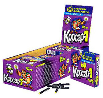 Петарды Русский фейерверк Р1106 Корсар-1 (60) блок