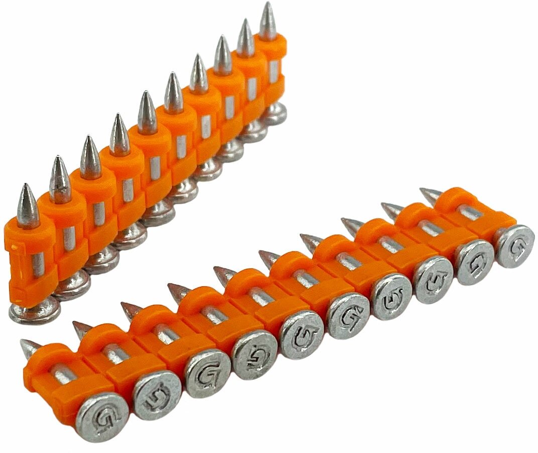 Гвозди по бетону, металлу и кирпичу кованные GNG GNGC6-19-BT 500шт.