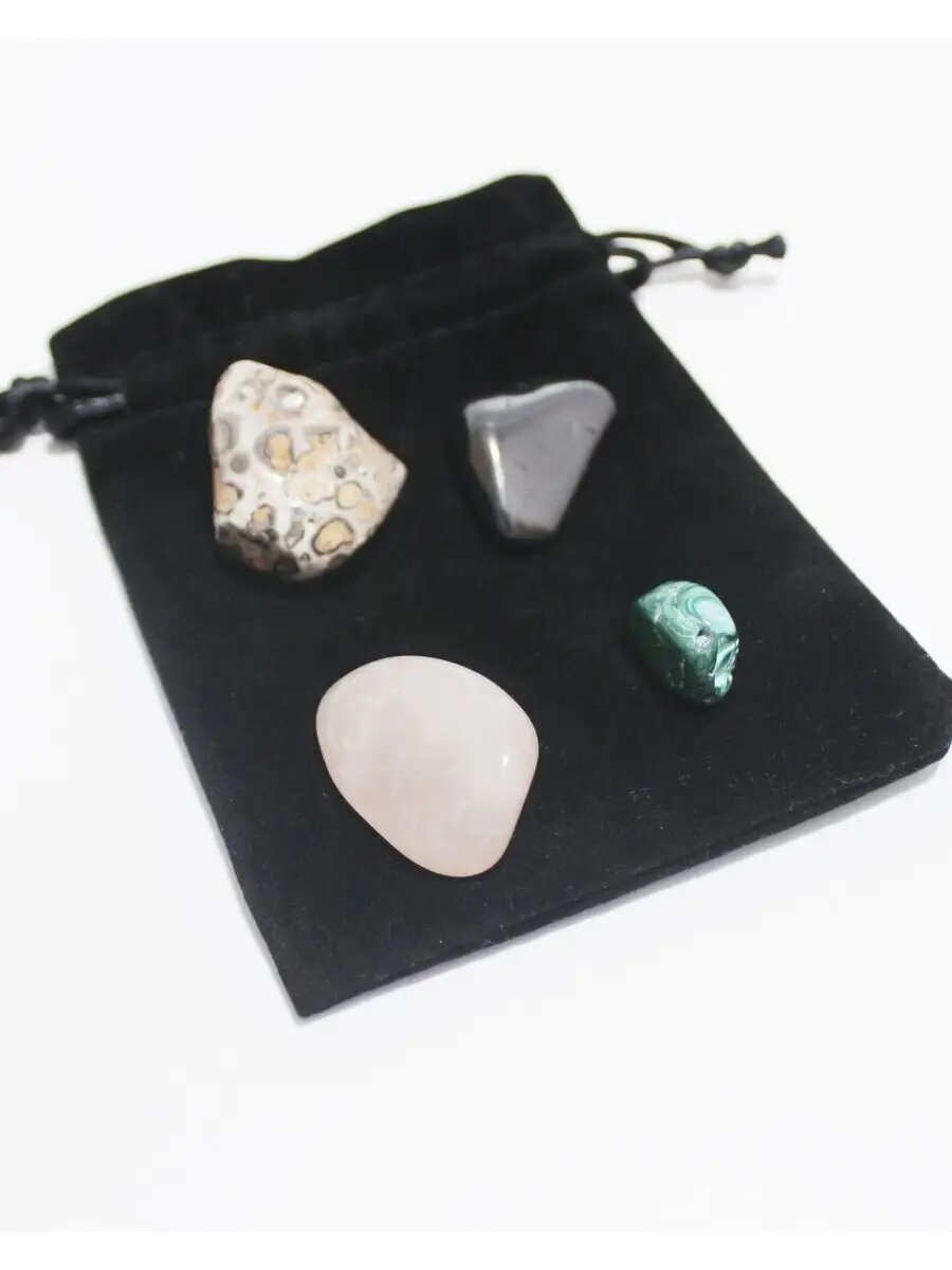 Набор натуральные камни зодиак Козерог