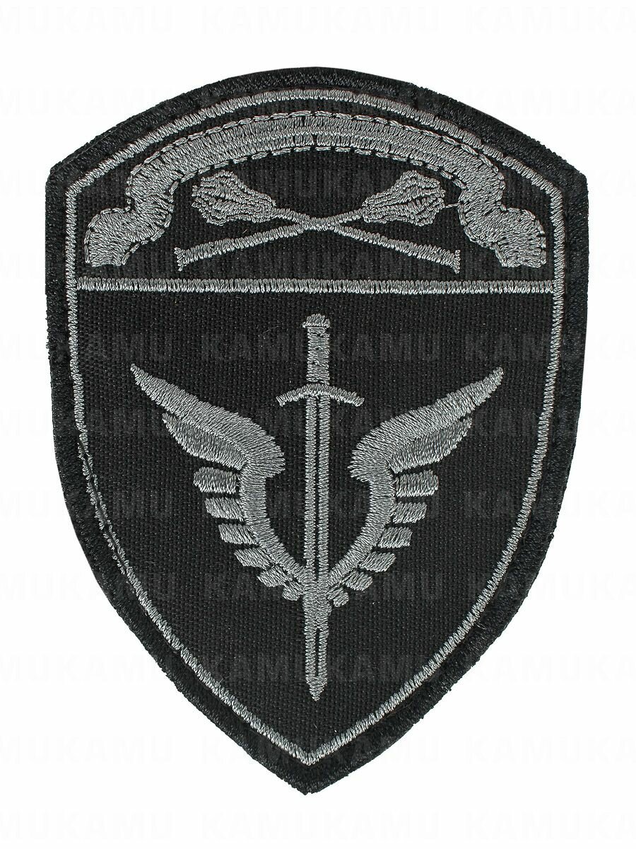 Шеврон Росгвардии, Омон цвет чёрный 752176