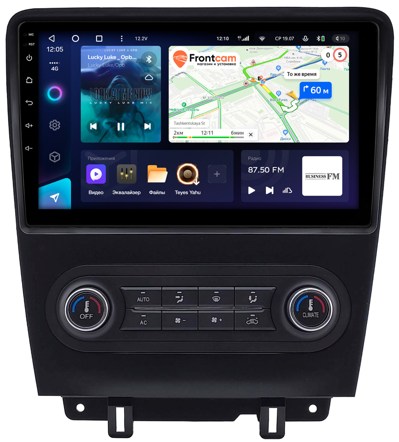 Штатная магнитола Ford Mustang 5 2009-2014 Teyes CC3L 4/64 10" RM-10-2624 Android 10 (4G-SIM, DSP, IPS)