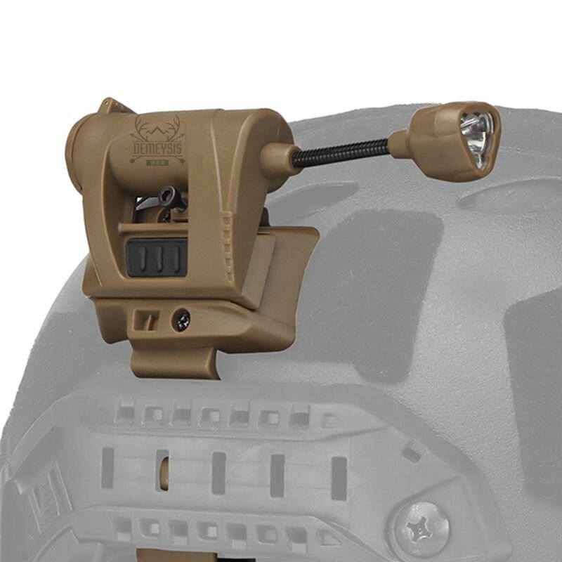 Тактический фонарь для шлема, тактическая фара, устанавливаемая на шлем