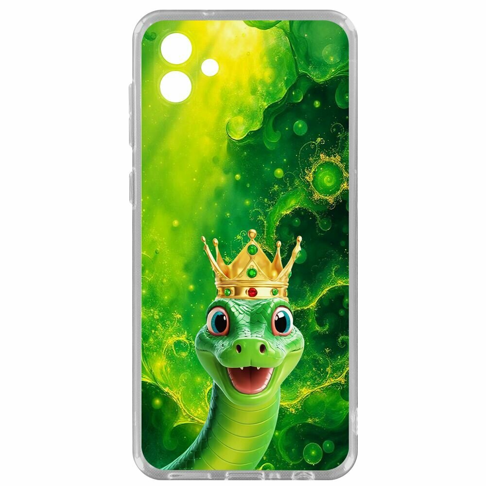 Чехол-накладка Krutoff Clear Case Символ 2025 года для Samsung Galaxy A04 (A045)