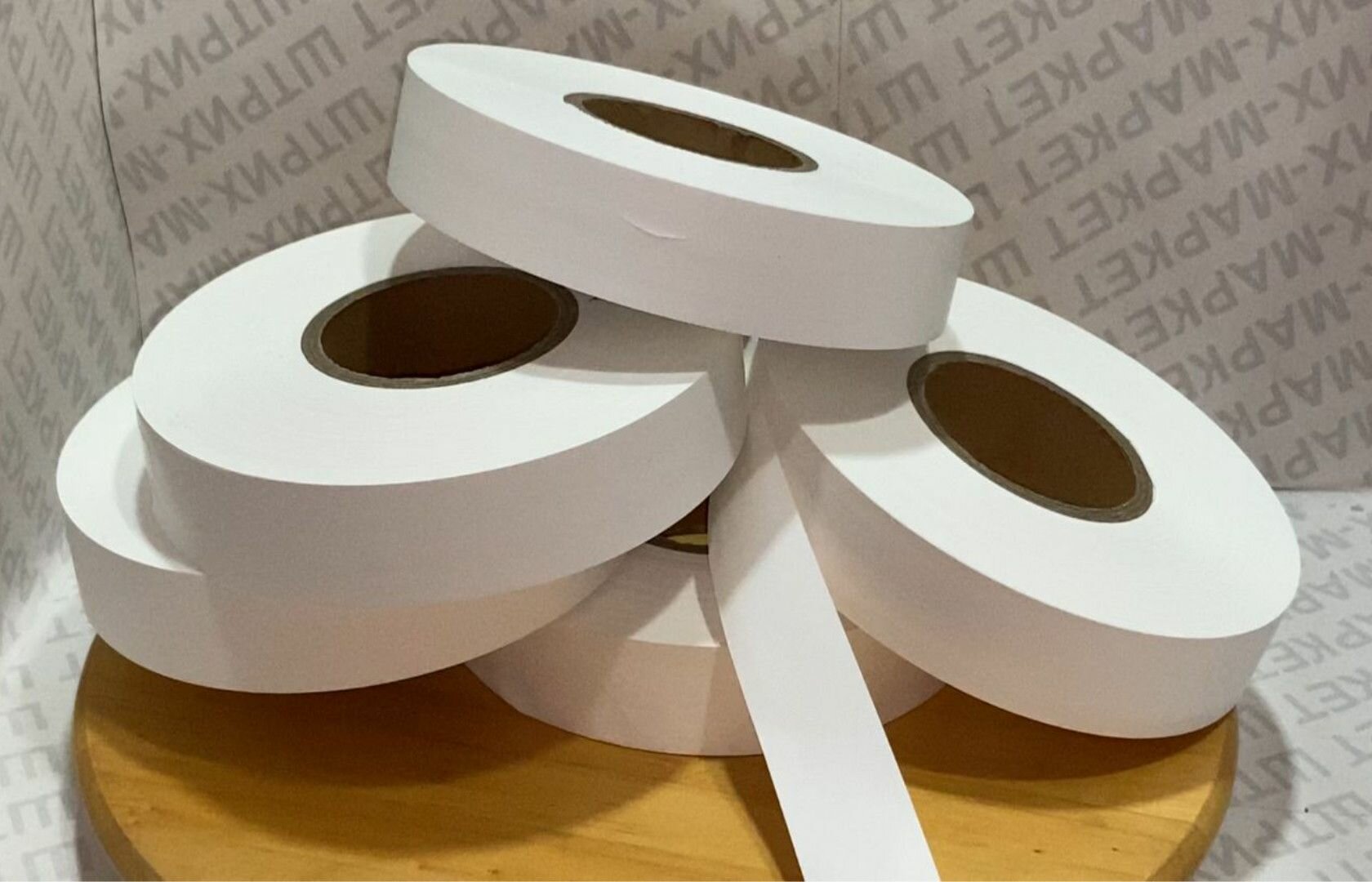 Лента нейлон 35х200 (ленты тканевые ПЭ для ТТ-печати) 5 рулонов в комплекте