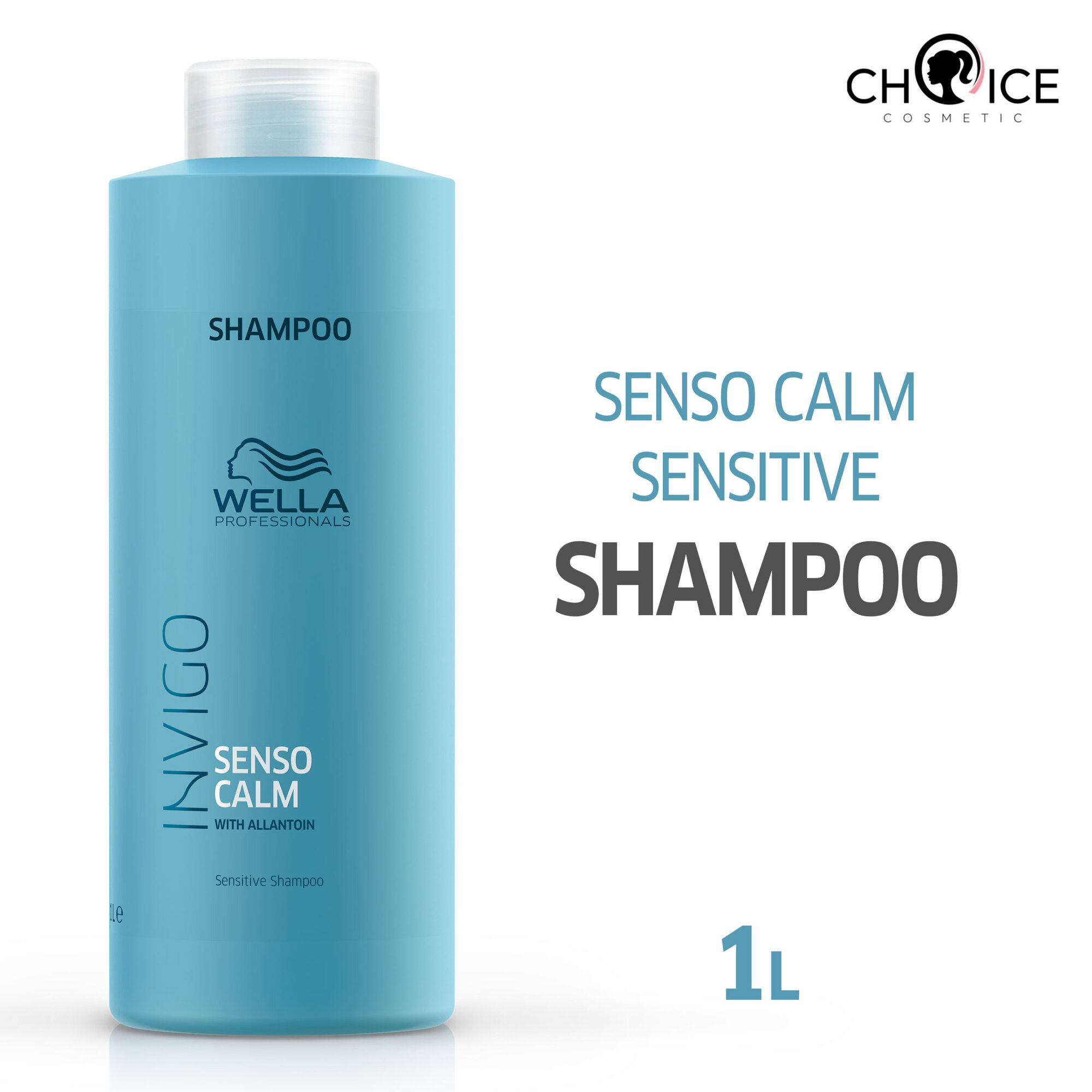 Wella Professionals / Шампунь для чувствительной кожи головы INVIGO SENSO CALM, 1000 мл