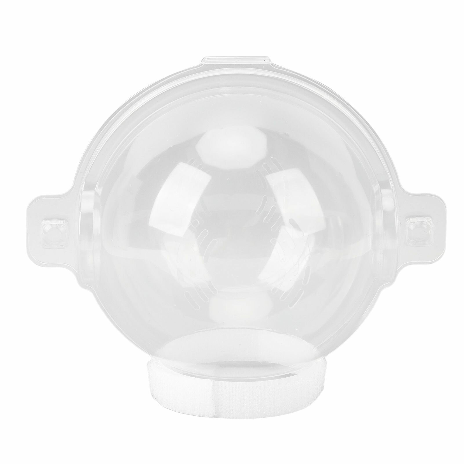 Регулируемый шлем с капюшоном для кошек, дышащий намордник, предотвращает укусы, лизание, для ухода за купанием, прозрачный воротник для головы кошки