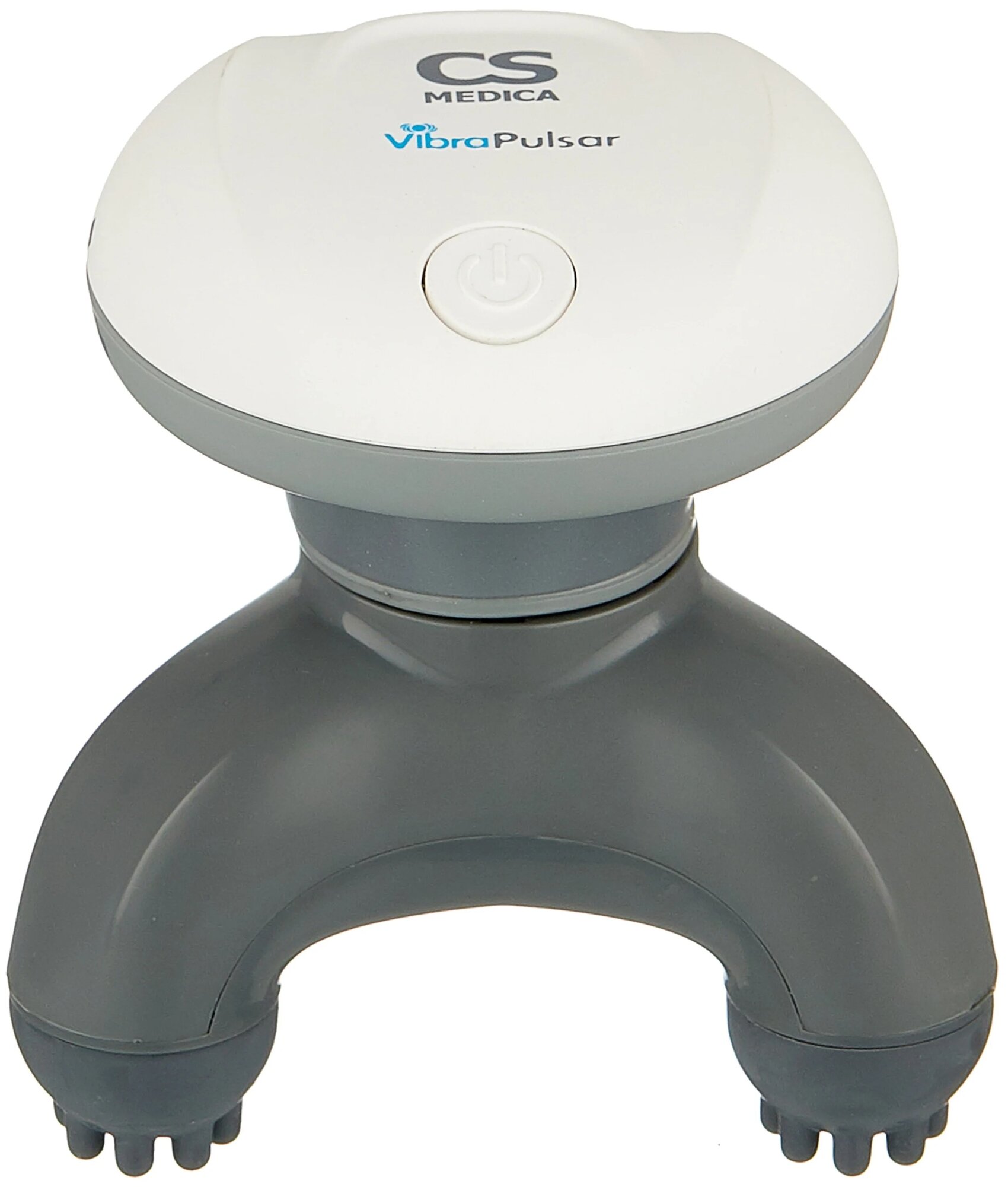 Комбинированный массажер для головы CS Medica CS-v3 Mini, серый/белый, 1 уп.