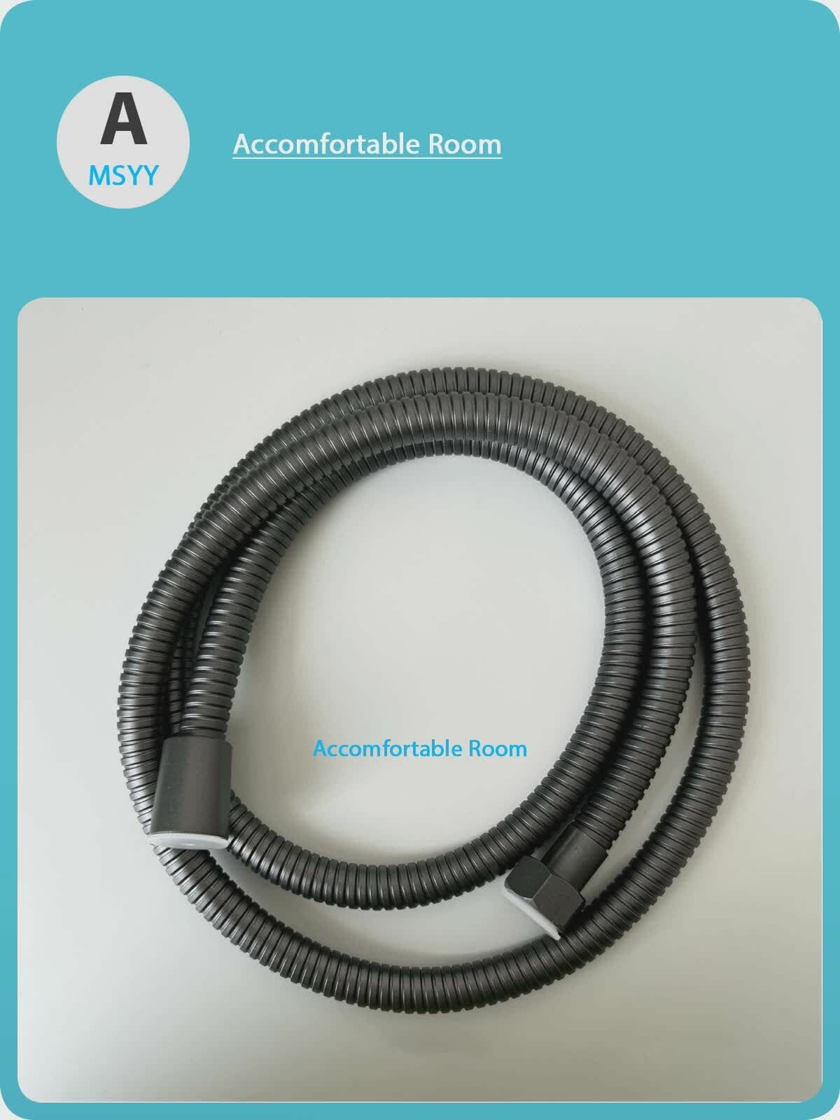 Нержавеющий стальной душевой гибкий шланг, 2 метра