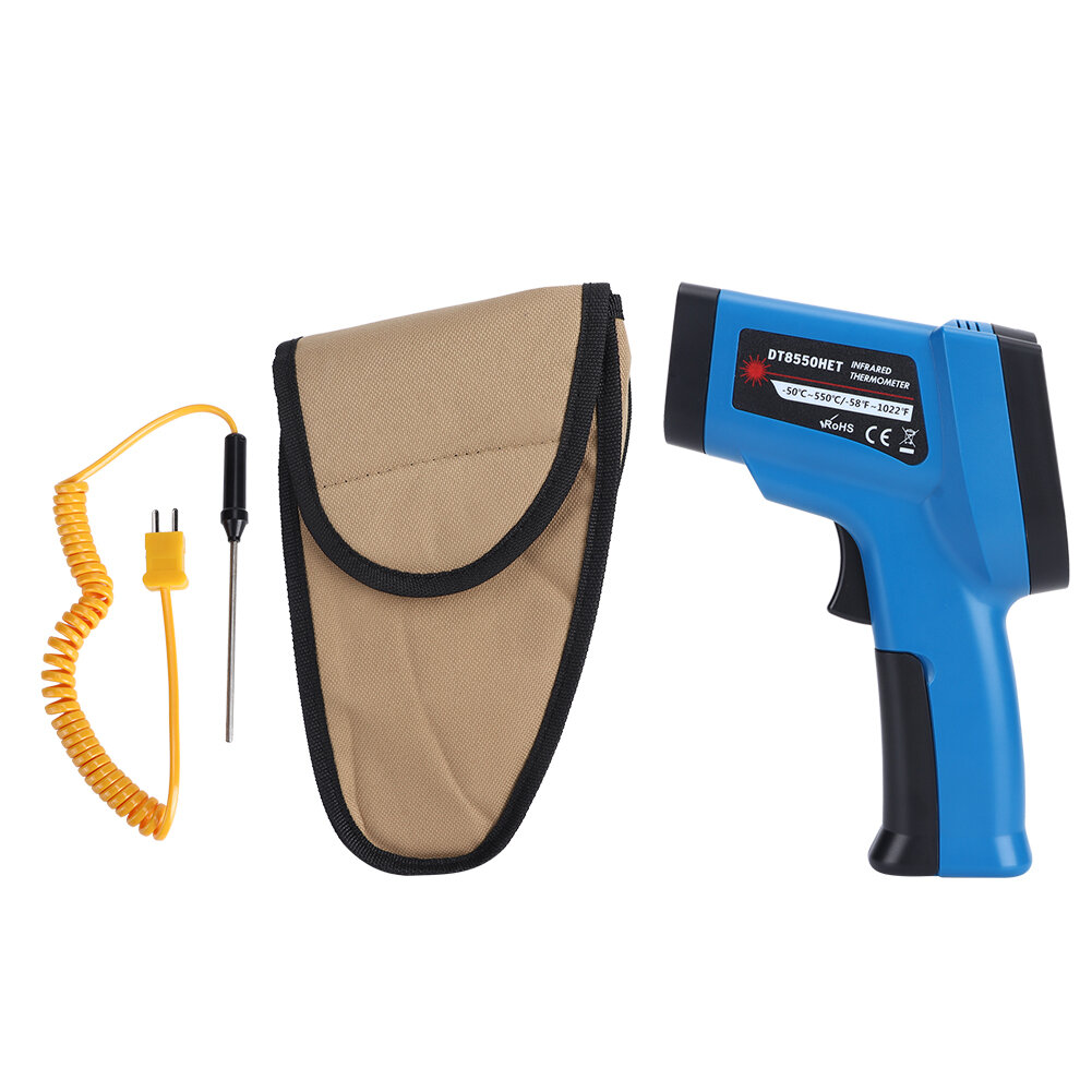 Бесконтактный инфракрасный термометр многофункциональный измеритель температуры