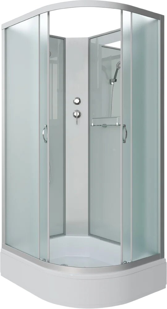 Душевая кабина Niagara Classic NG-33984-14LBK 90х80 см, без крыши