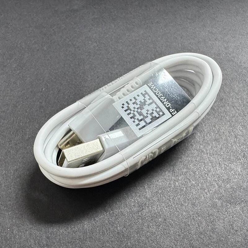 Зарядное устройство Samsung 15 Вт, адаптер быстрой зарядки ЕС, кабель USB-C длиной 1,2 м для Galaxy S210 S9 S8 Plus A14 A23 A40 A52 A53 A54