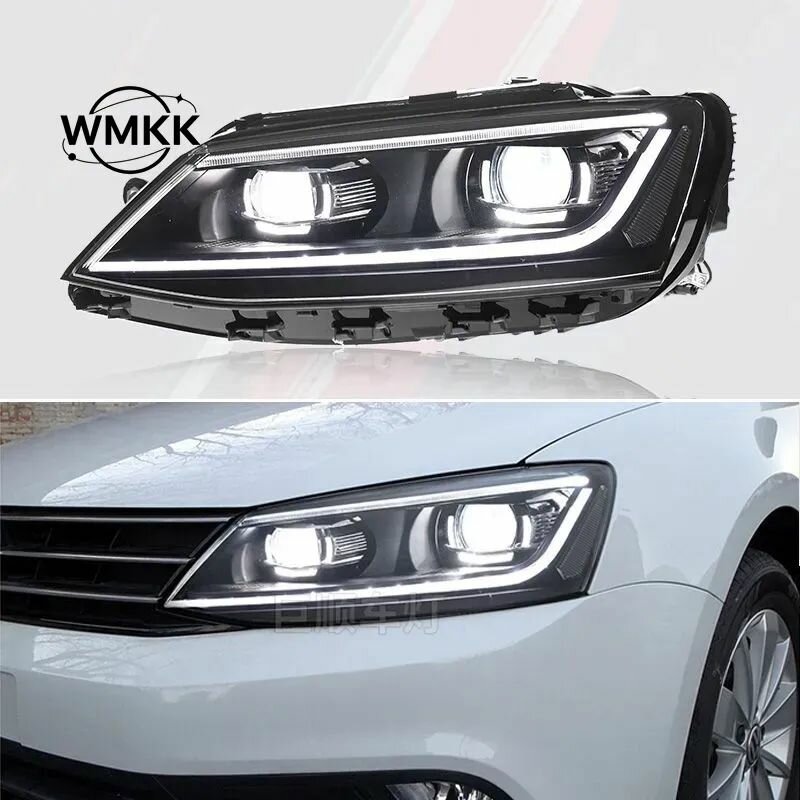 Фара автомобильная, Светодиодная, 2 шт, арт. Volkswagen Jetta MK6 2012-2018